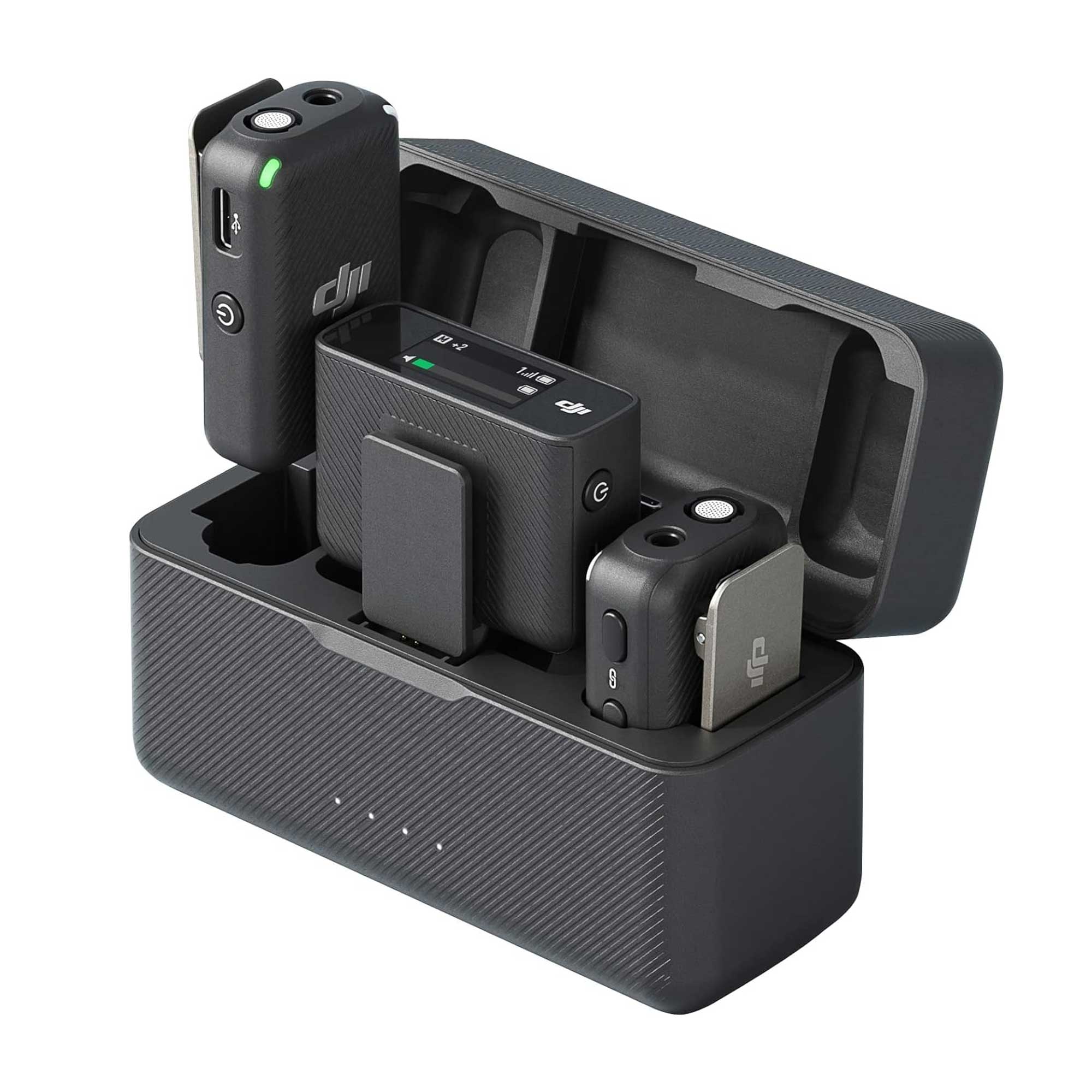 میکروفون بی سیم یقه ای دو کاربره کاندنسر دی جی آی Dji Dual Mic 1–dji ...