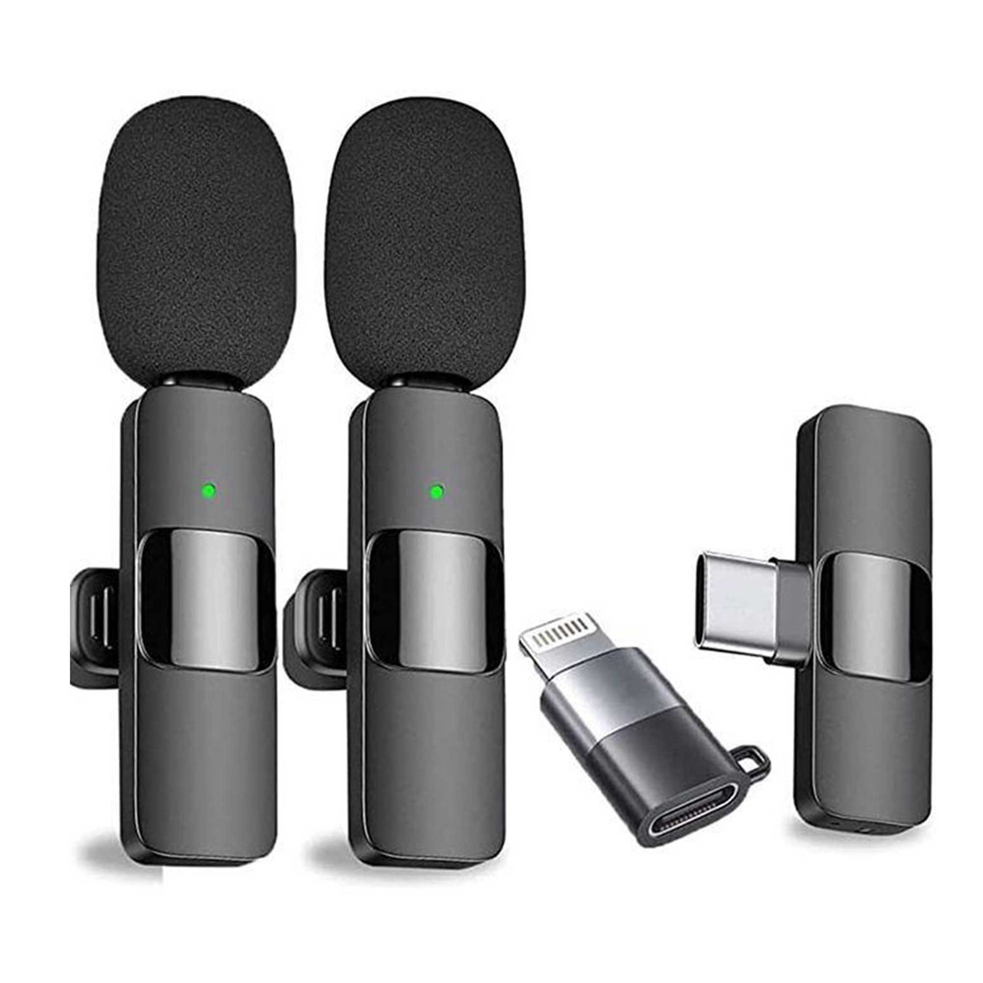 میکروفون یقه ای بی سیم کاندنسر با رابط USB، Type-C و Lightning گرین ...