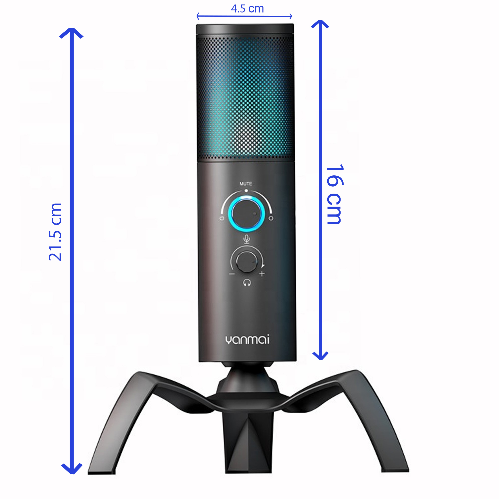 خرید میکروفون استودیویی یانمای مدل Q18 در فروشگاه صدا استور