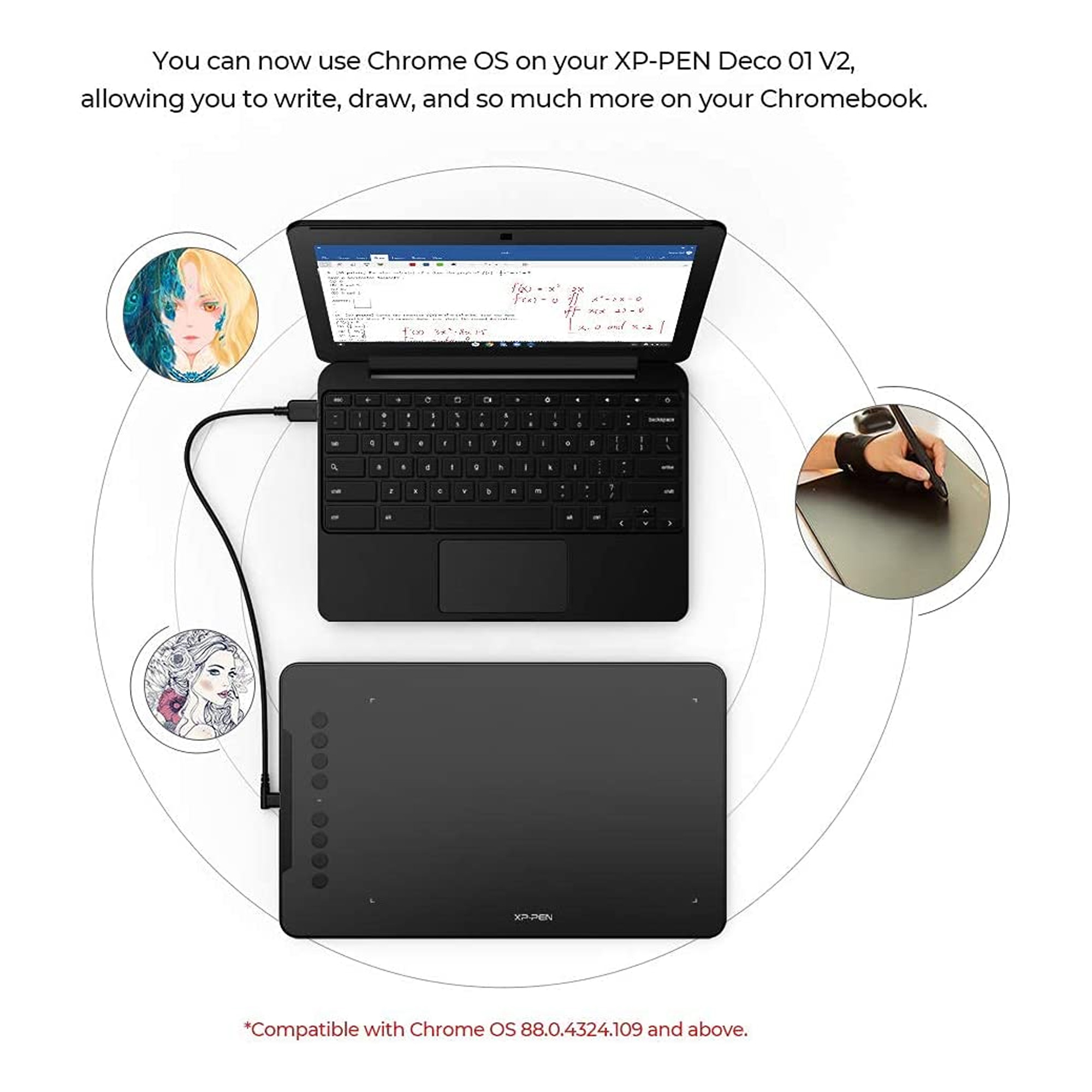 خرید قلم نوری ایکس پی پن مدل DECO 01 V2 در فروشگاه صدا استور